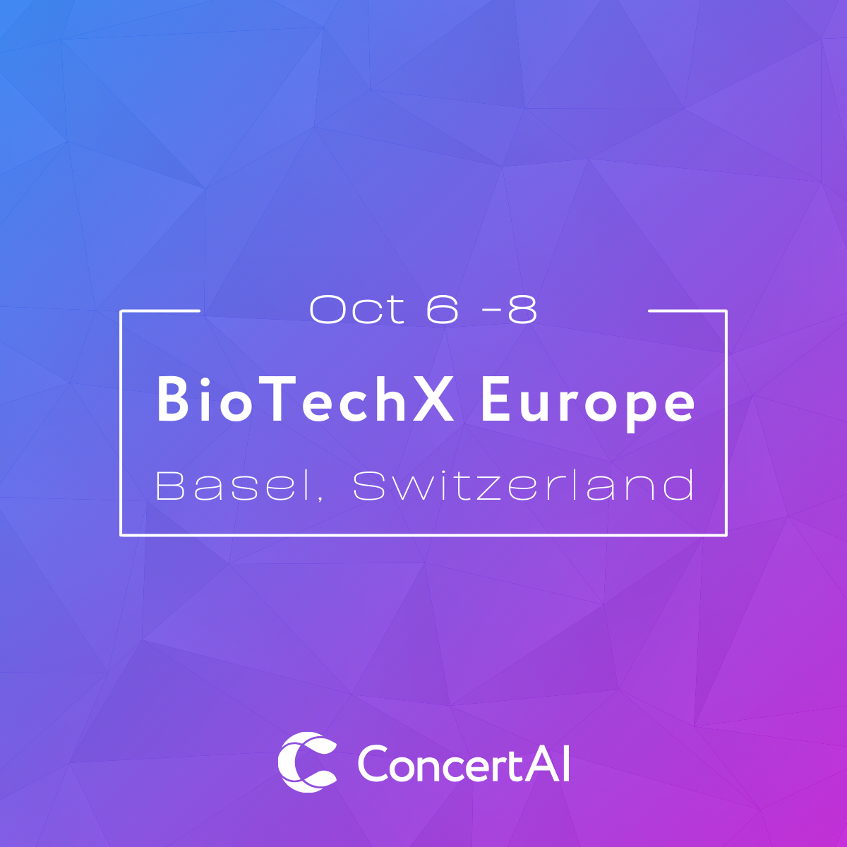 Meet at BioTechX 2025 | ConcertAI